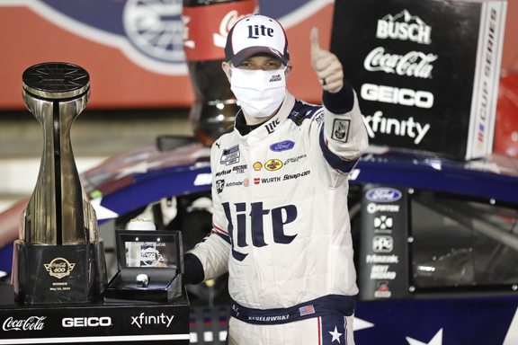 Brad Keselowski keeps adding to trophy case with win in NASCAR Cup ...